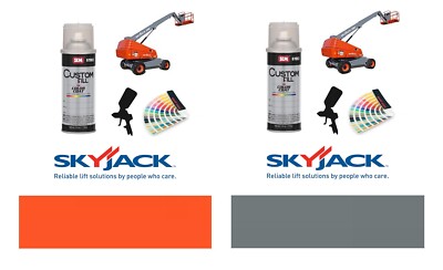 Skyjack Lift Red & Grey Paint High Endurance Enamel Paint 400ml ...