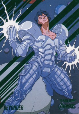 Marvel Fleer Ultra Avengers Green Foil Parallel Card #3 Beyonder A1818 | eBay