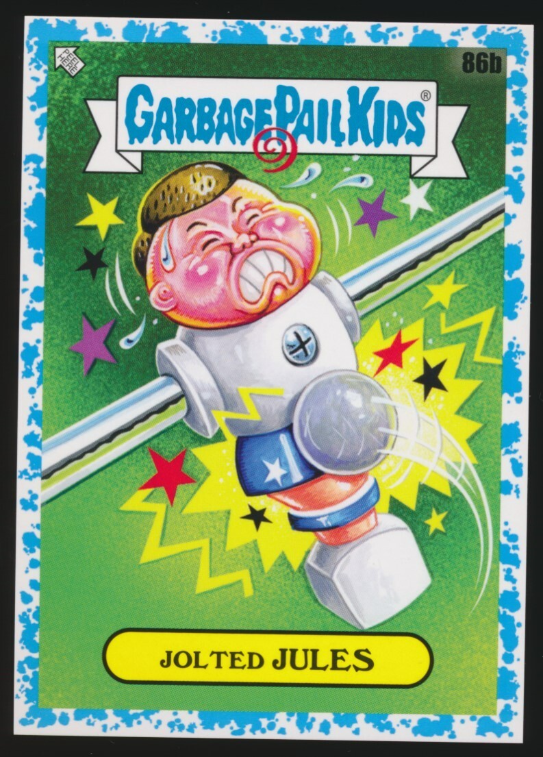86b JOLTED JULES 2024 GPK Garbage Pail Kids 1 Kids at Play BLUE 40/99 ...