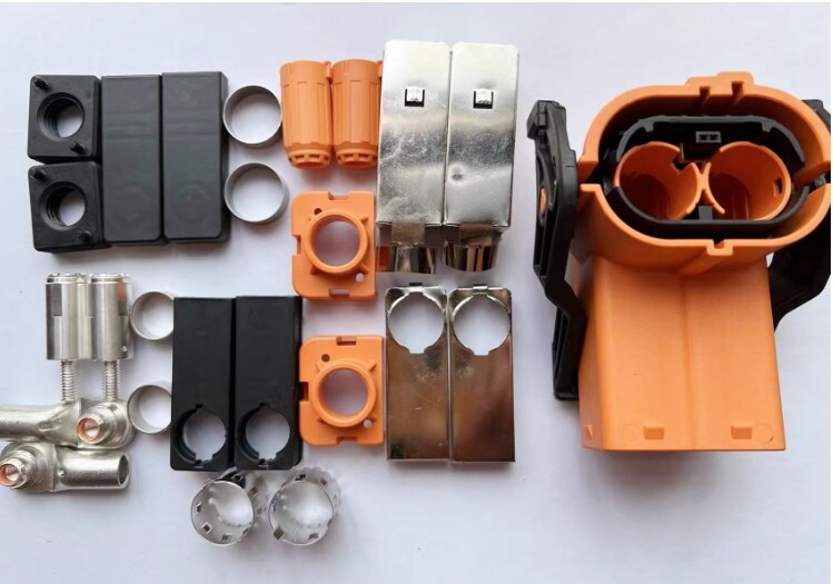 1P NEW FIT FOR connector plastic two-core plug high-voltage sheath ...