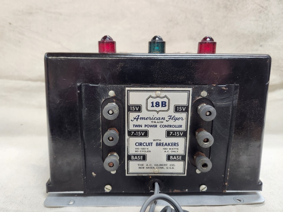 AMERICAN FLYER 18B DUAL TRAIN CONTROL TRANSFORMER | eBay