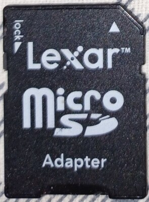 LEXAR SD MICRO ADAPTER ONLY | eBay