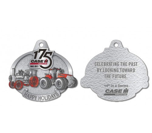 Case IH International Harvester Pewter Christmas FARMALL Ornament All ...