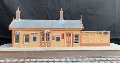 O Gauge Model Railway Buildings GWR ‘Silverton’ Station BuildingWaiting ...