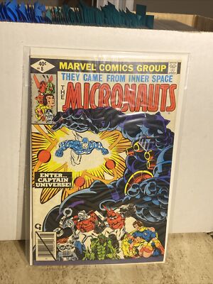 Marvel Comics Micronauts #8 First Appearance Captain Universe Key Comic ...
