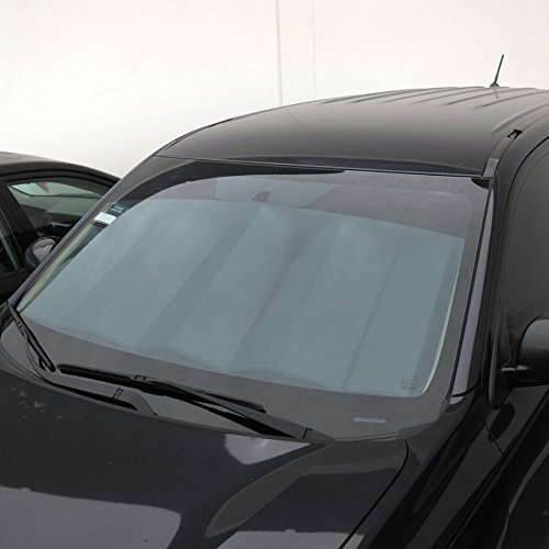 Motor Trend Jumbo Auto Sun Shade AS-312-BK Black - 66 x 27 Inch FREE ...