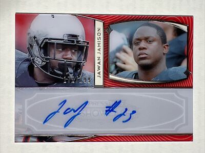 2013 Press Pass Showcase Football /199 AUTO Base SC-JJ Jawan Jamison ...
