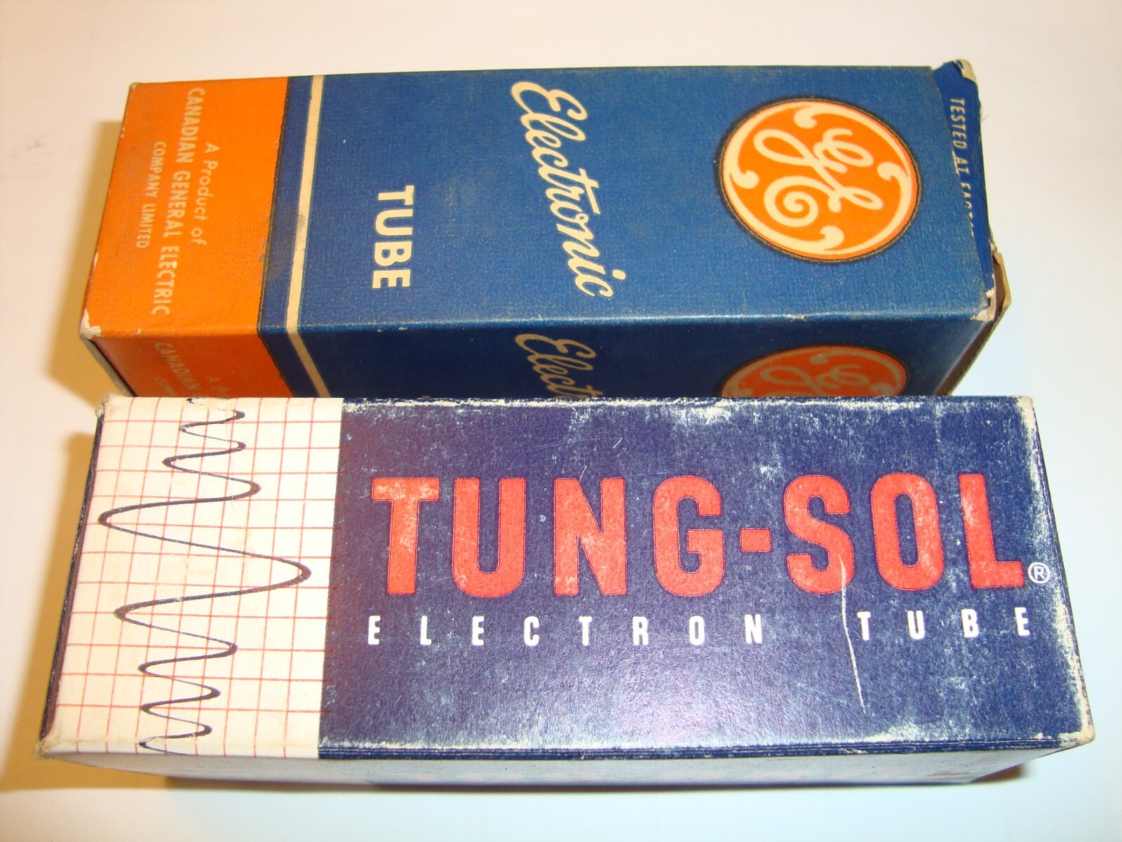 One Pair of 0A3 Tubes, Tung-Sol & GE, New | eBay