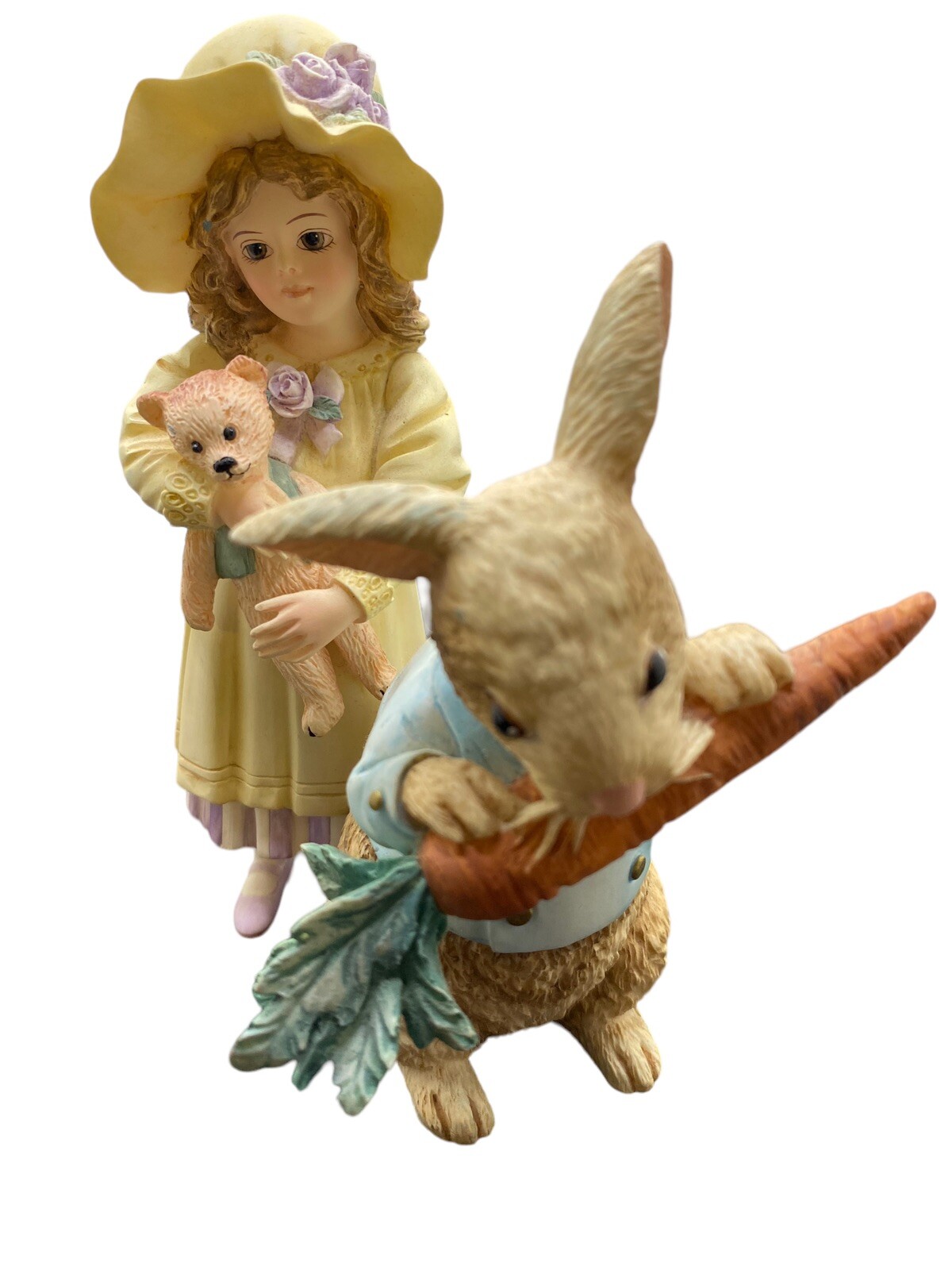 Jan Hagara EASTER Make Believe Doll Emily Bunny Peter Rabbit Figurine ...