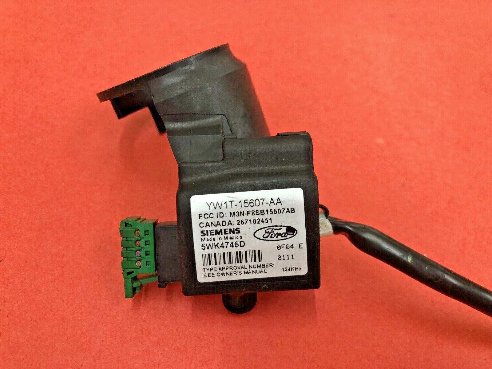 FORD ANTI THEFT PATS TRANSCEIVER PART NUMBER: YW1T-15607-AA | eBay