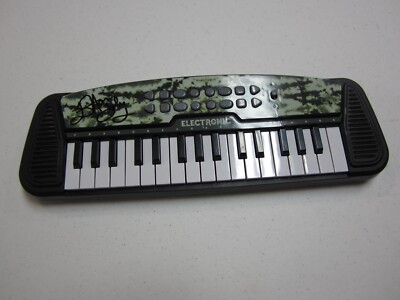 Elton John AUTOGRAPH Signed Mini Toy Keyboard Rare With COA | eBay