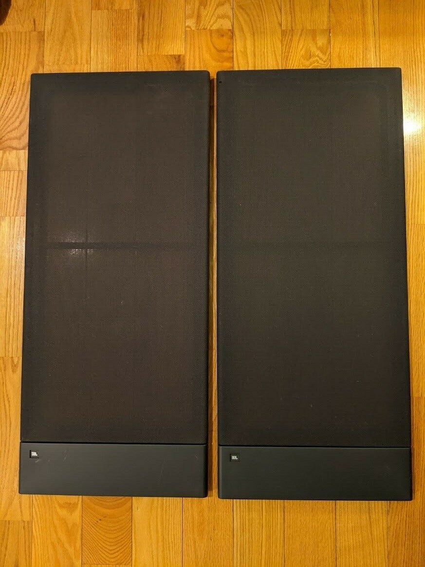 (c. 1989) JBL 630T 150W Floor Speakers (2) 6.5" Woofers (1) 1" Titanium ...