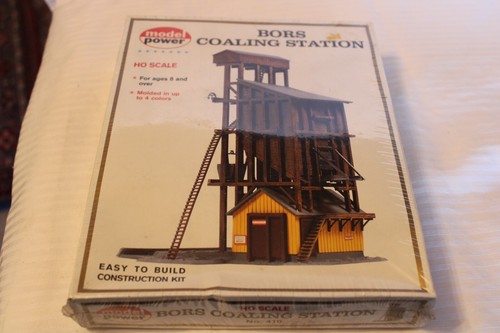 HO Scale Model Power, Bors Coaling Station Kit, #410 Sealed Box | eBay