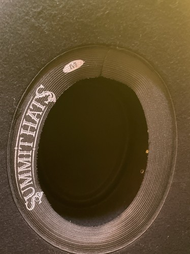 Summit Hats Cowboy Men’s Hat Black Medium | eBay