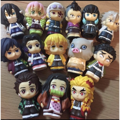 Demon Slayer Finger Puppet Sofubi Set | eBay