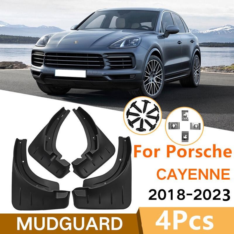 4Pcs Car Molded Splash Guards Mud Flaps Fender For Porsche Cayenne 2018 ...