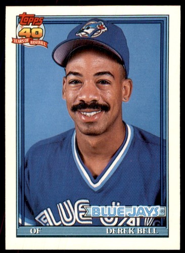 1991 TOPPS TRADED DEREK BELL TORONTO BLUE JAYS #7T | eBay