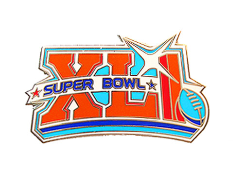 2007 NFL Super Bowl XLI Logo Pin - Chicago Bears vs Indianapolis Colts ...