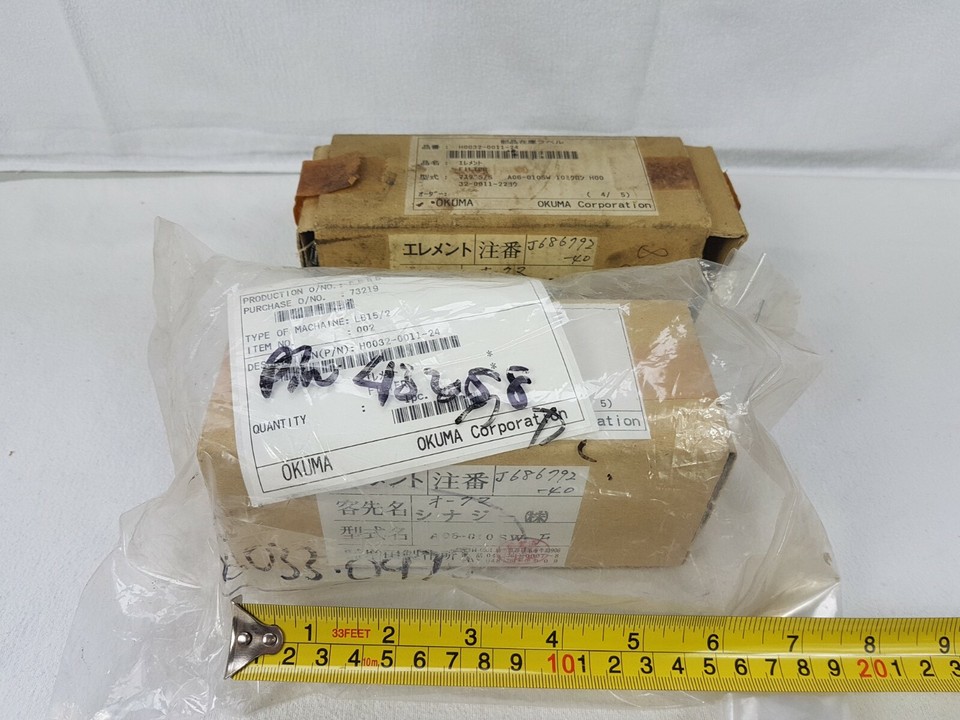 Okuma H0032-0011-24 Hydraulic Filter Element A06-010SW Stainless - Qty ...