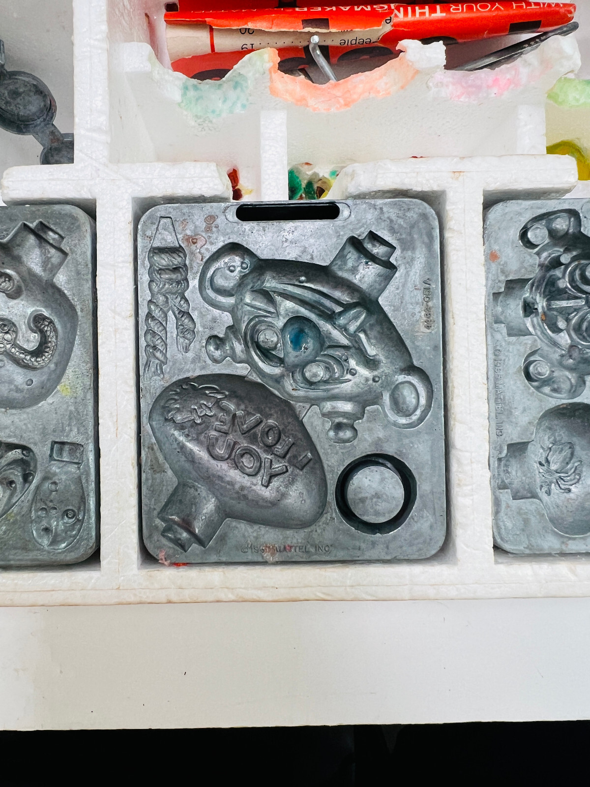 vtg Mattel Thingmaker Creeple People molds box instructions NO COMPLETE ...