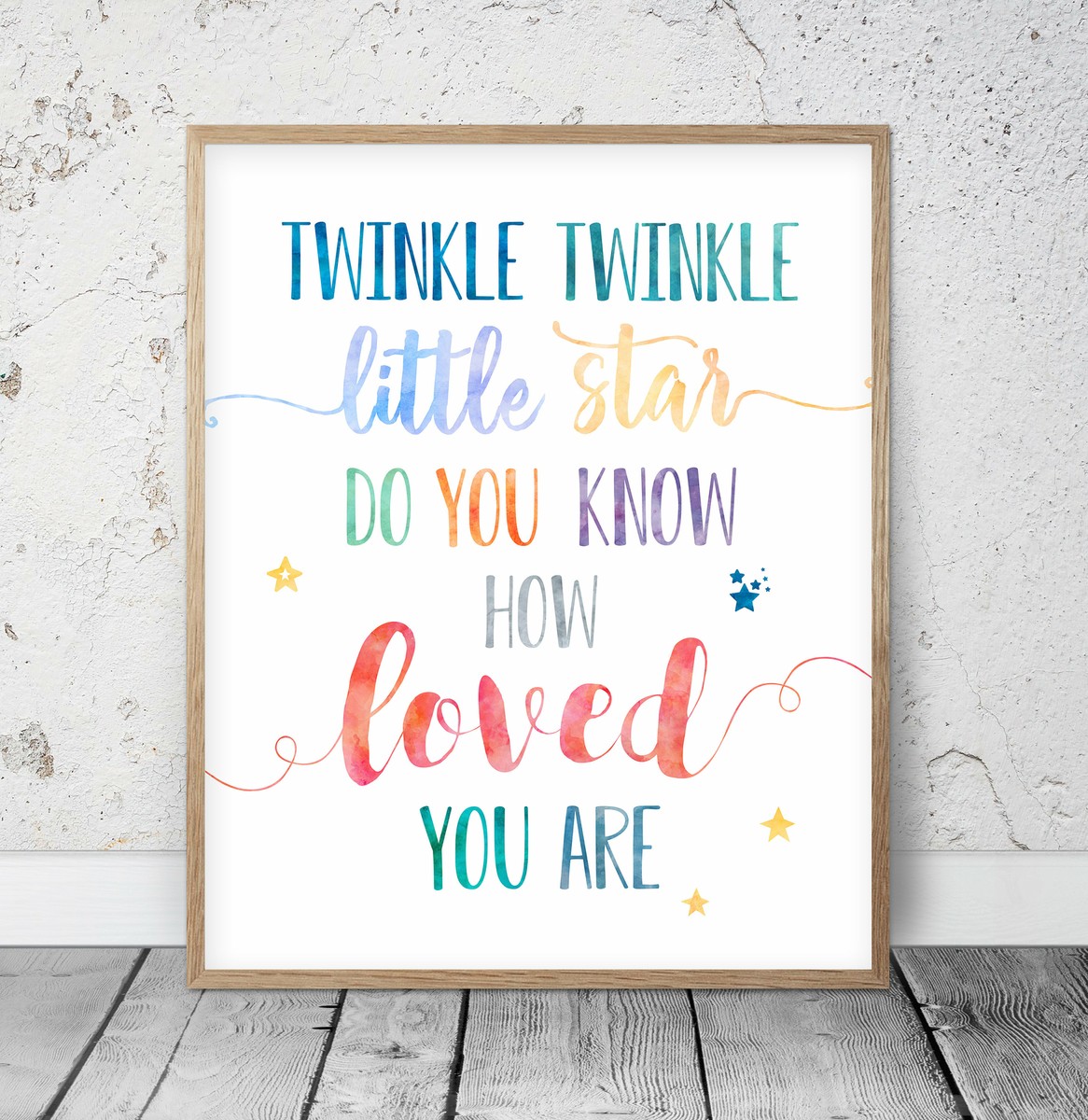 Twinkle Twinkle Little Star Printables