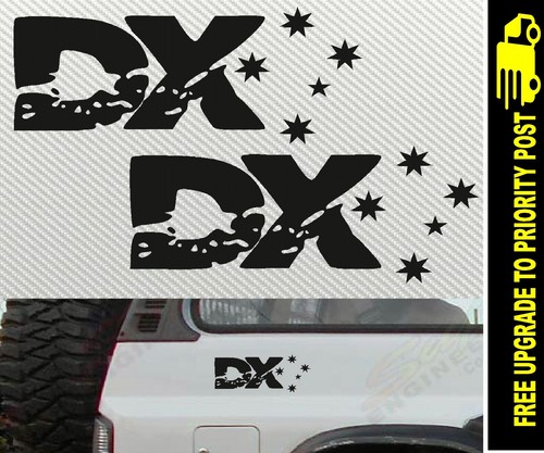 NISSAN PATROL DX 4X4 DECALS STICKERS Pair 200mm | eBay Australia