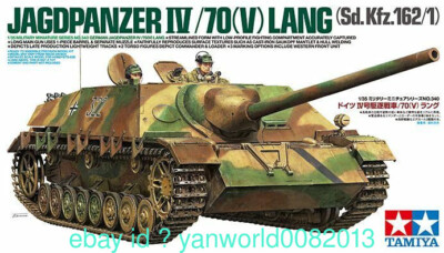 Tamiya 35340 1/35 Scale Model Tank German Jagdpanzer IV/70(V)Lang Sd ...