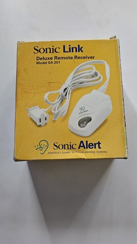 Sonic Alert Sonic Link Deluxe Table Top Remote Receiver SA201 Lamp ...