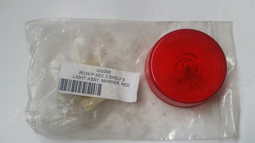 Truck Lite, 30200R, Round Red Marker Light | eBay