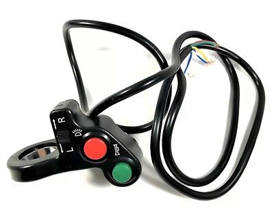 UNIVERSAL HORN & TURN SIGNAL LIGHT SWITCH FOR 7/8'' HANDLEBAR ATV ...