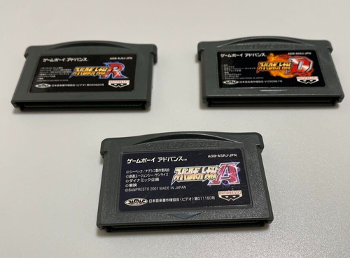 Super Robot Wars Taisen R & A & D set Nintendo Game Boy Advance GBA ...