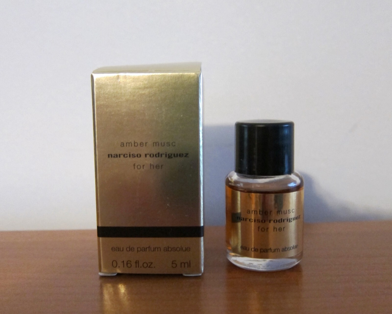 Narciso Rodriguez AMBER MUSC FOR HER - Mini/Miniature, DISCONTINUED- 5 ...