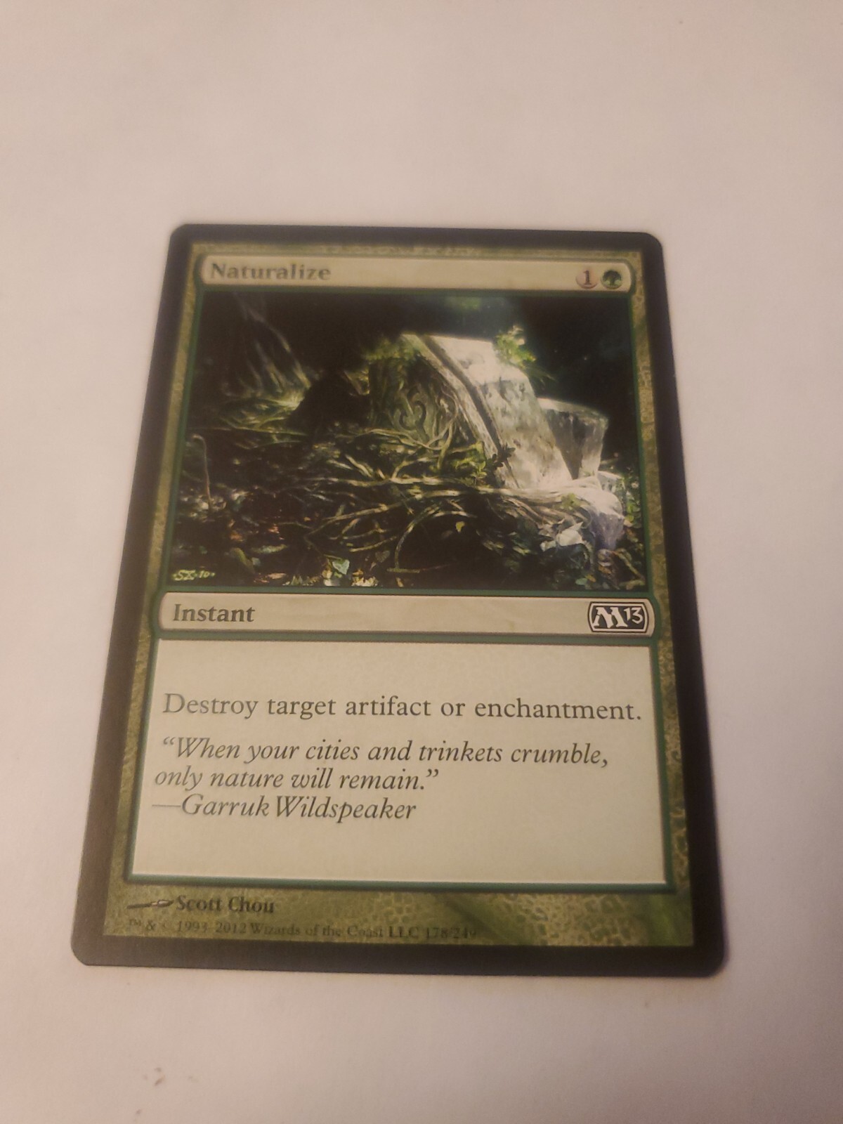 MTG+Naturalize+Magic+2013+178%2F249+Regular+Common for sale online | eBay