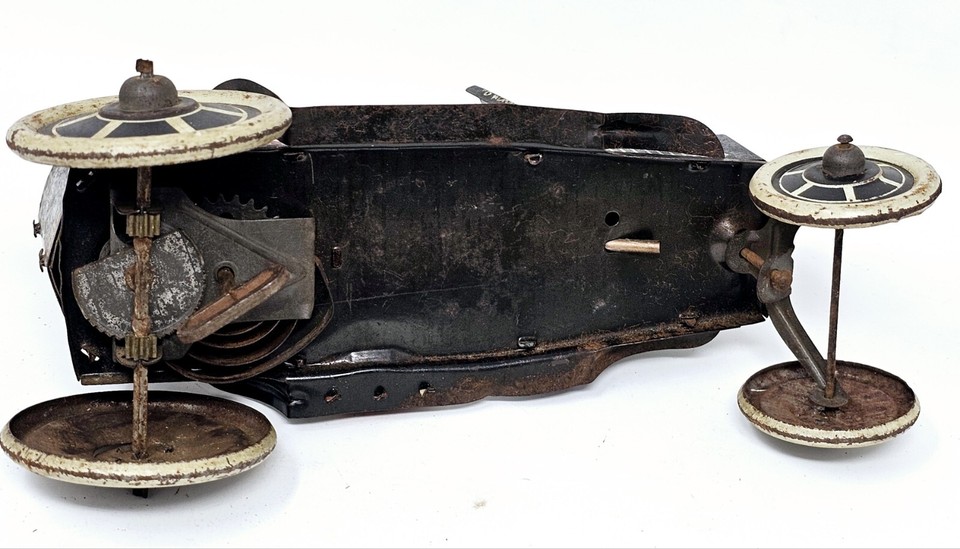 1920's Marx Car Lizzie of the Valley XO-7-11 RARE "4 Wheels No Brakes ...