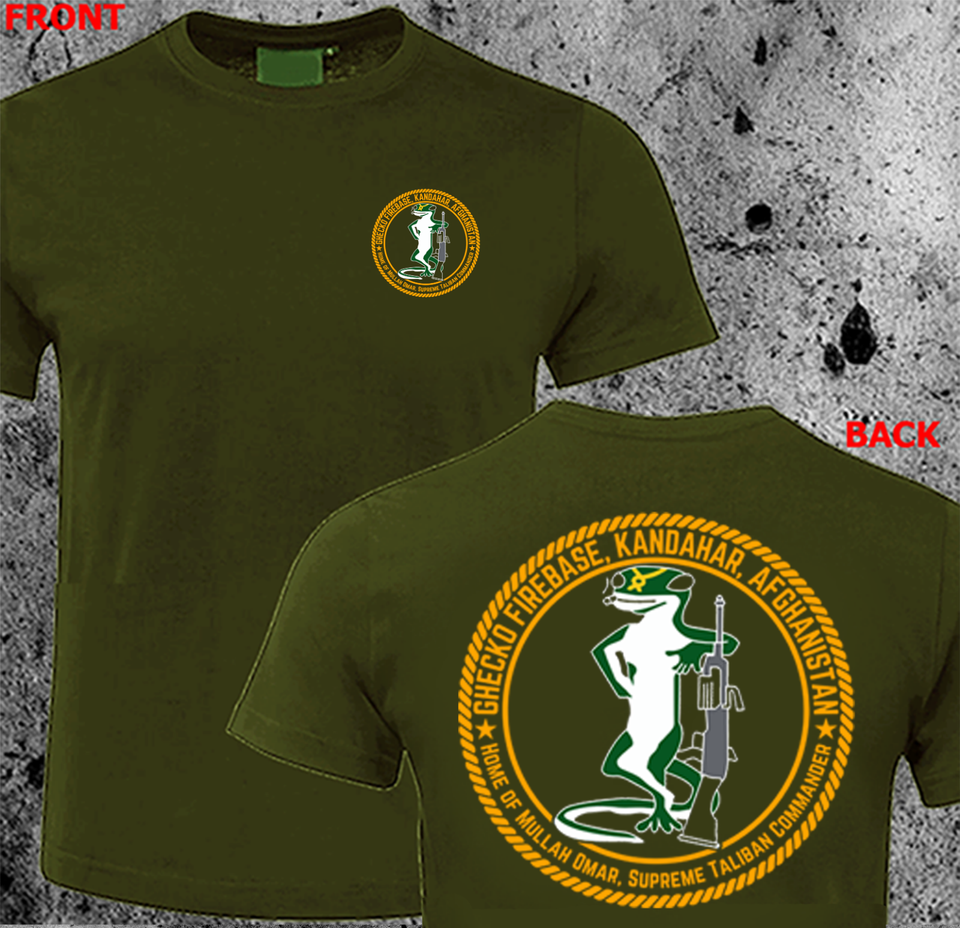 FOB Gecko JSOC CIA Anti Terrorism Task Force Team T-SHIRT HQ | eBay