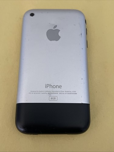 Apple iPhone 1st Generation - 8GB - Black - A1203 (GSM) | eBay