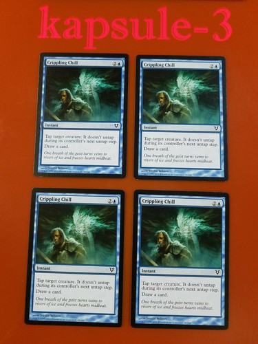 4x Crippling Chill | Avacyn Restored | MTG Magic Cards | eBay