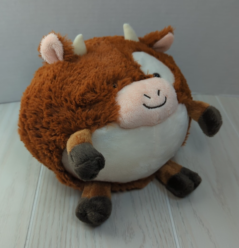 Squishable Plush Mini Chocolate Milk Cow 2014 Limited Ed 7" Brown white bull | eBay