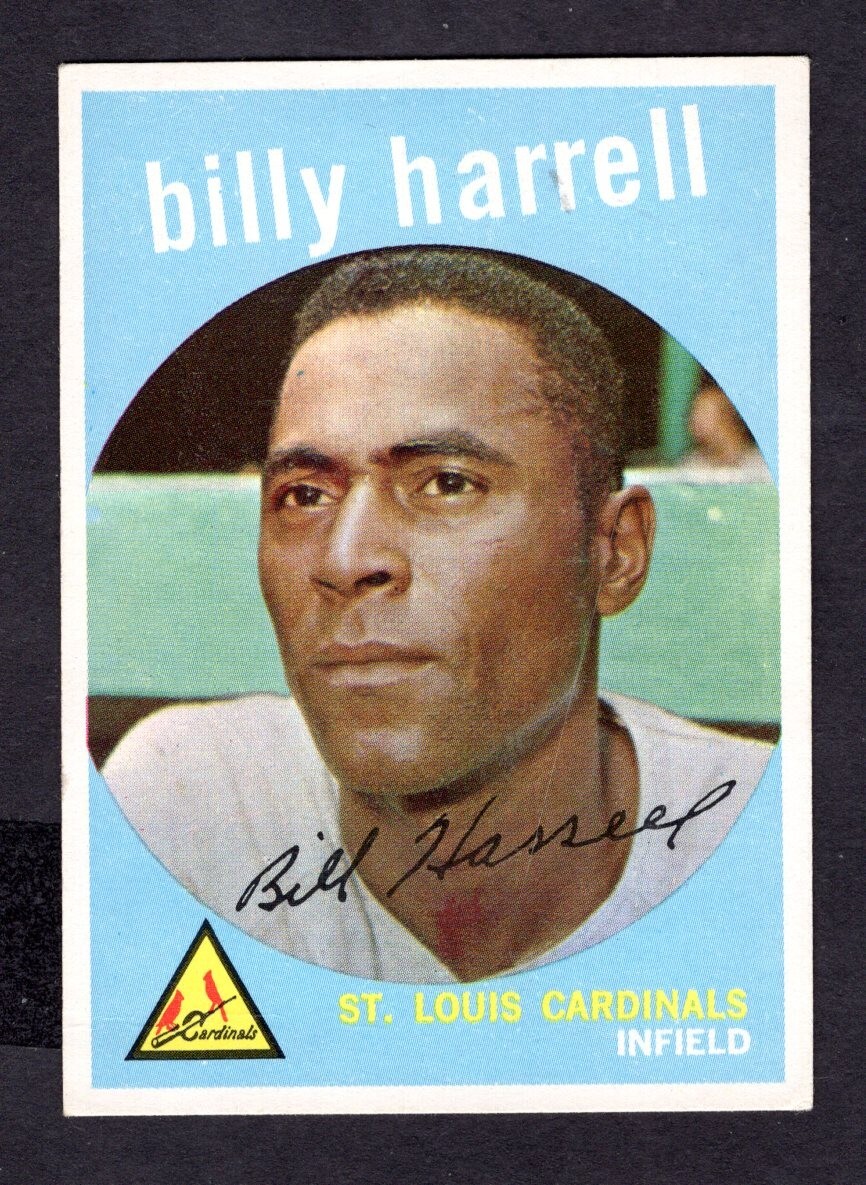 1959 TOPPS BILLY HARRELL CARD NO:433 NEAR MINT CONDITION | eBay