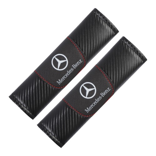 2PCS Safety Belt Shoulder Cover for Mercedes Benz E C A G GLE GLC GLA ...