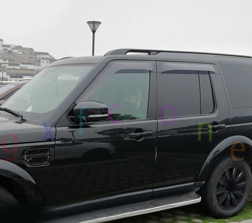 For Land Rover 2010-16 Discovery 4 Smoke Black Window Visor Vent Sun ...
