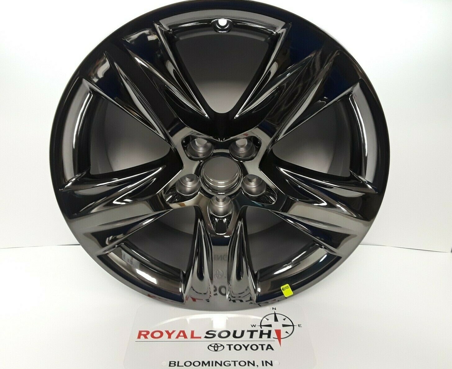 Set of 4 Toyota Highlander 19" Dark Chrome Factory Wheels Rims Tires ...