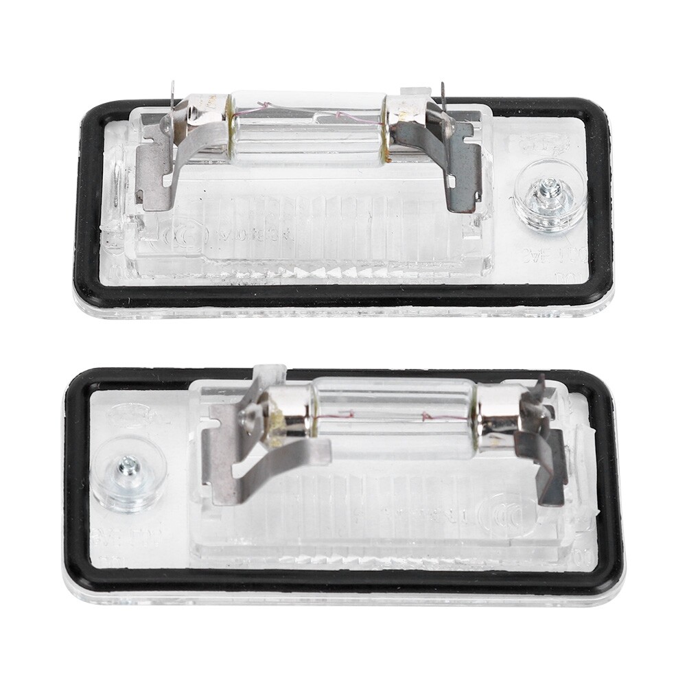 For Pair Of License Plate Light 8E0807430A 8E0807430B Parts For A3 A4 ...