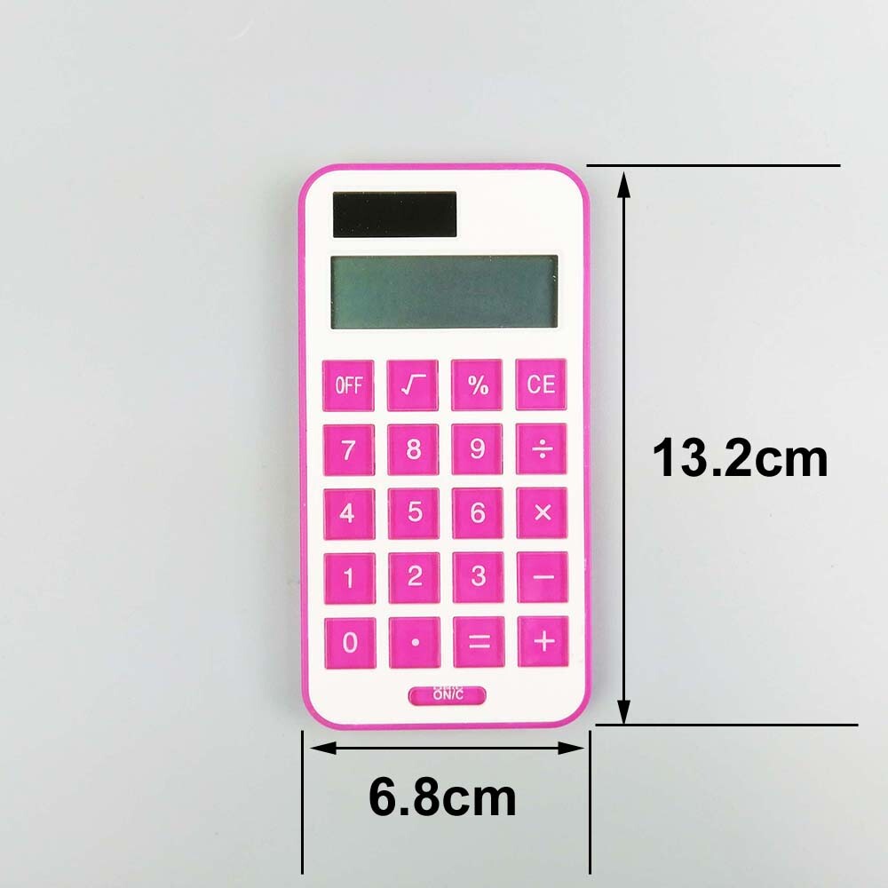 Solar Power Electronic Pocket Calculator Large Display Business School ...