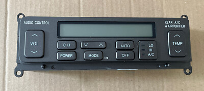 2004 2005 2006 Lexus LS430 Climate Control Panel Volume Radio Audio ...