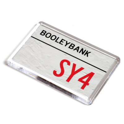 FRIDGE MAGNET - Booleybank SY4 - UK Postcode | eBay UK