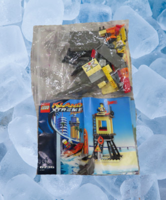 Lego set 6736 Beach Lookout - 2 Minifig - Island Extreme Stunts 100% | eBay