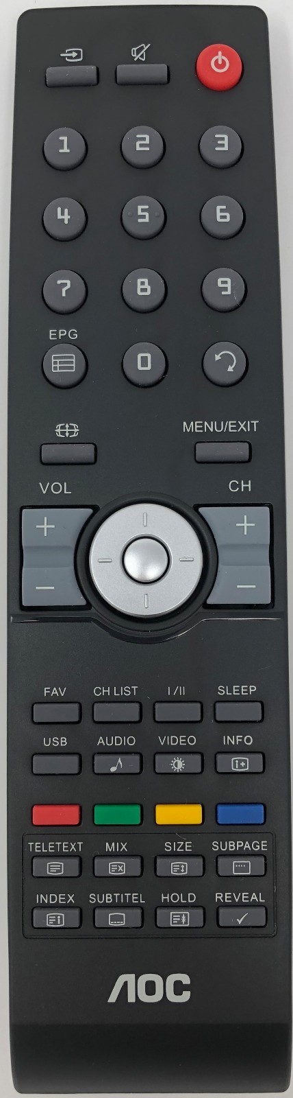 Original New AOC RC2444601 RC2444601/01 LED LCD TV Remote Control | eBay