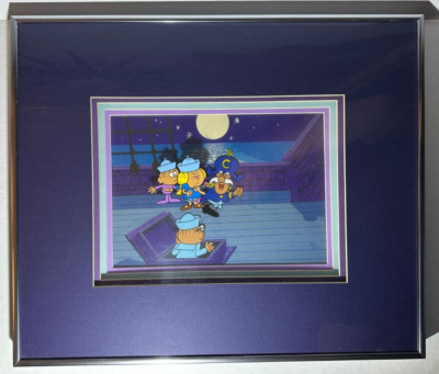 Jay Ward Cap'n Crunch's SS Guppy Crew Animation 4 Cels Set-up 3D Layer ...