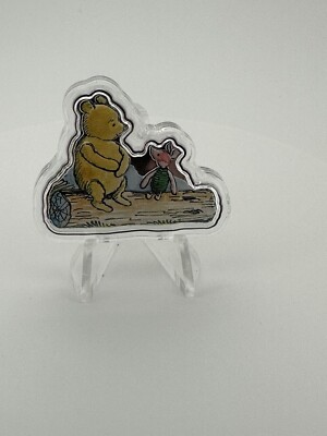 2022 Chad 5000 Francs Winnie the Pooh Shaped 1 oz .999 Silver Coin ...